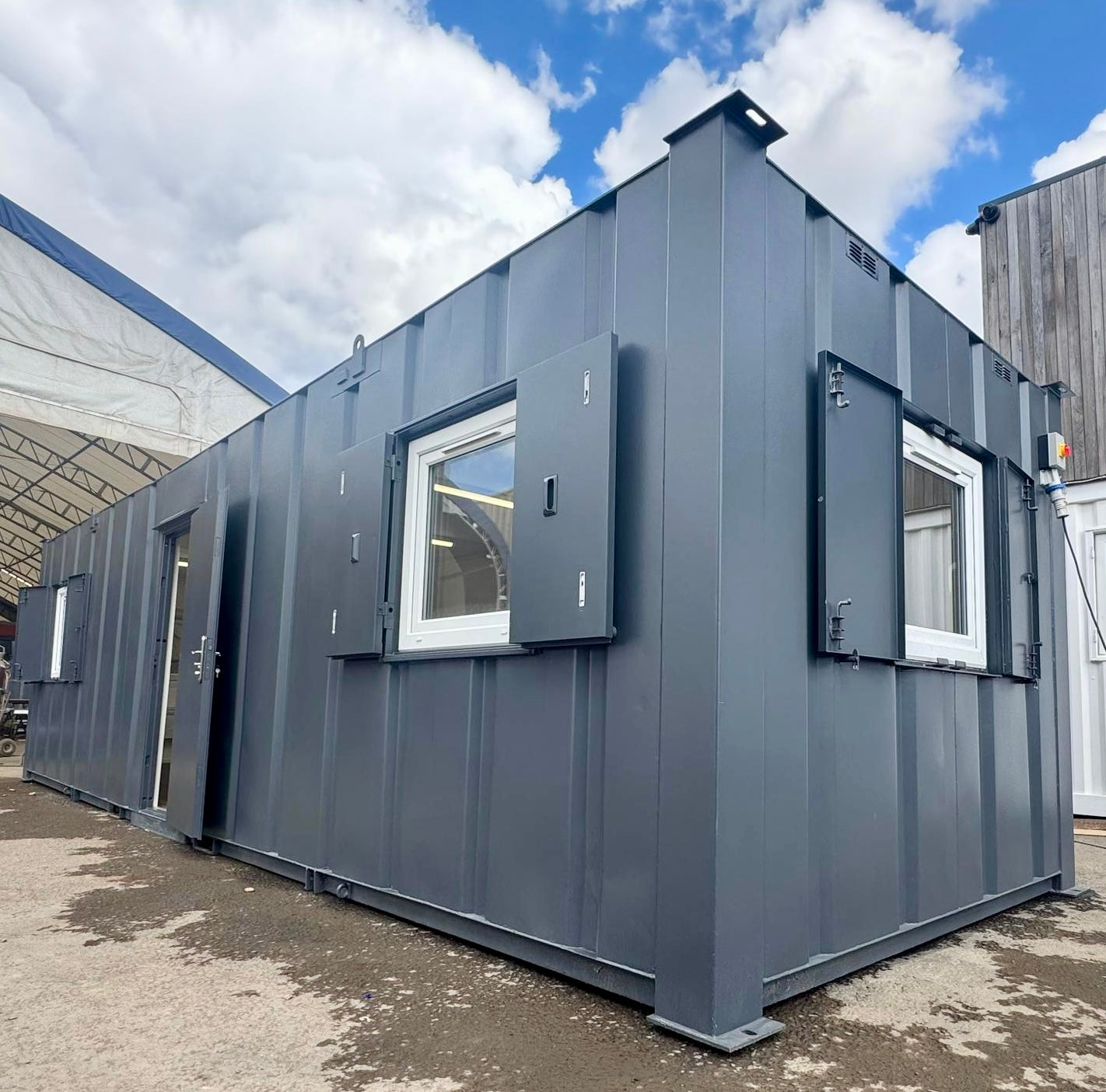 32ft Cabin | Open Plan Office / Canteen | Anti-Vandal Cabin | Portable