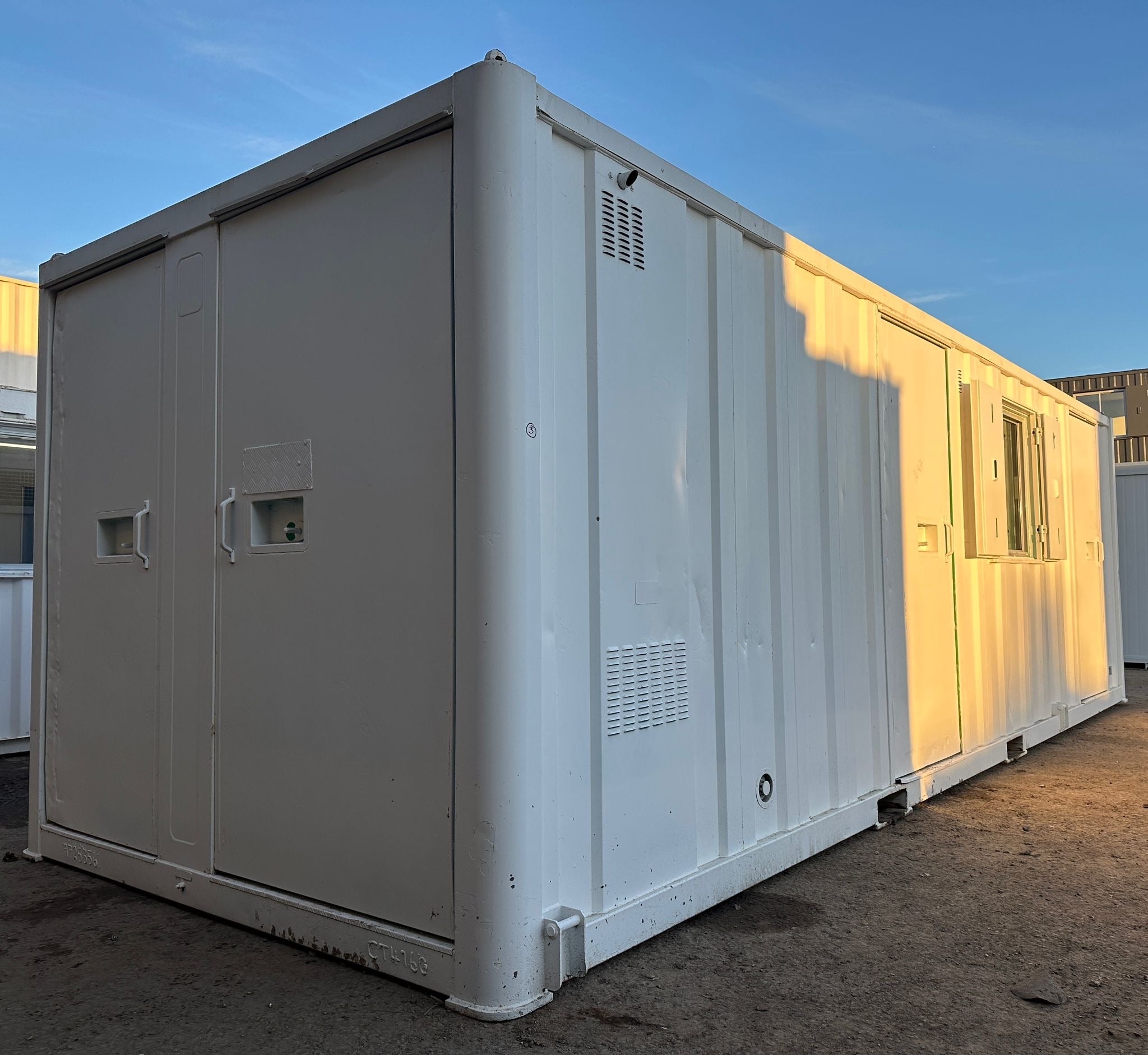 25x9ft | Static Welfare Unit | Office, Toilet, Canteen, Drying Room