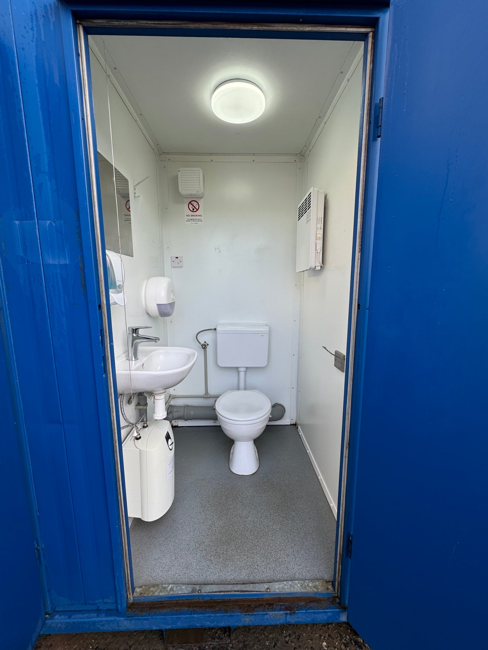 Double Toilet Blocks | Male Female WC | 8x5 Ft | Unrefurbished Portabl