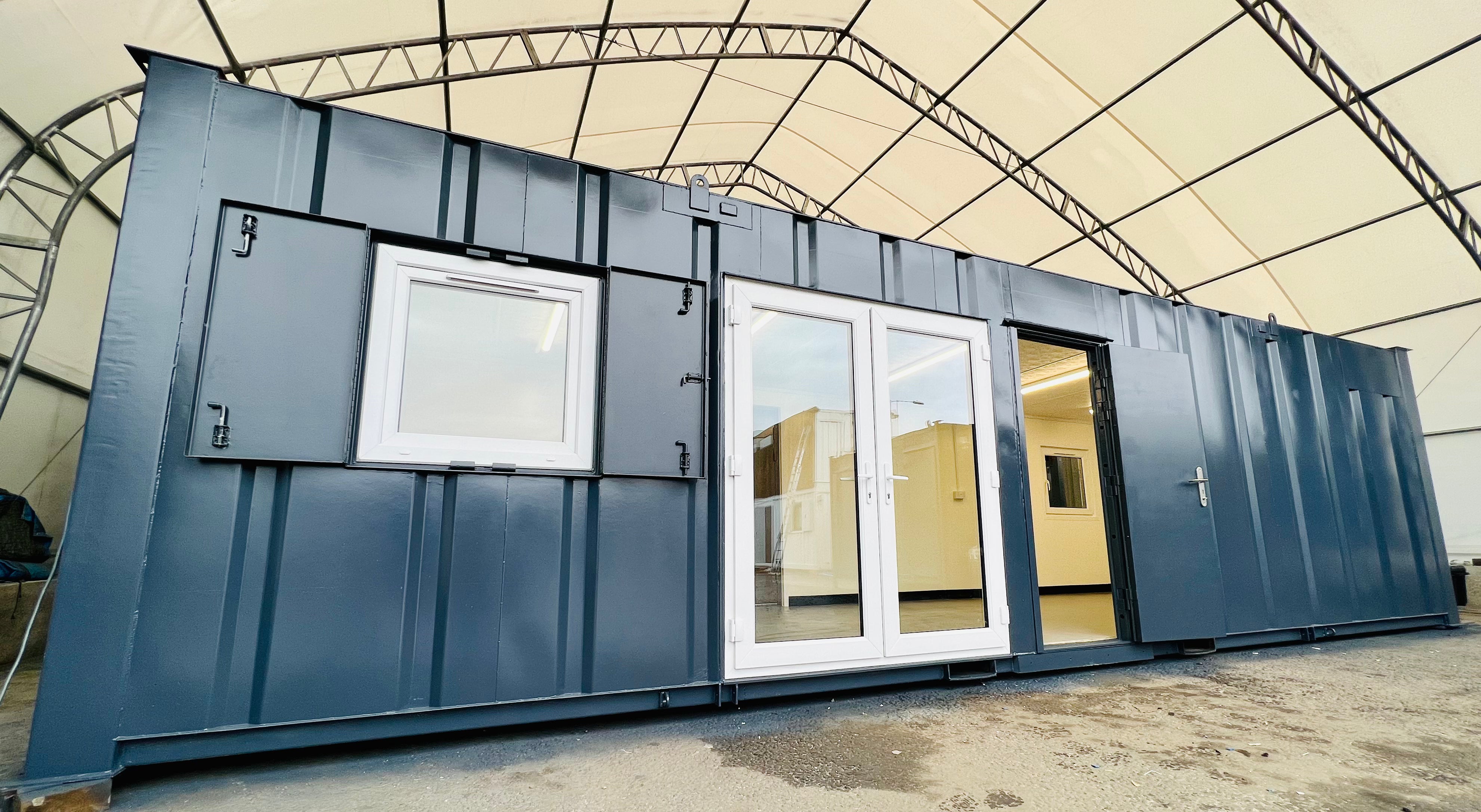 32x10ft Cabin Office | Custom Portable Building | No 875